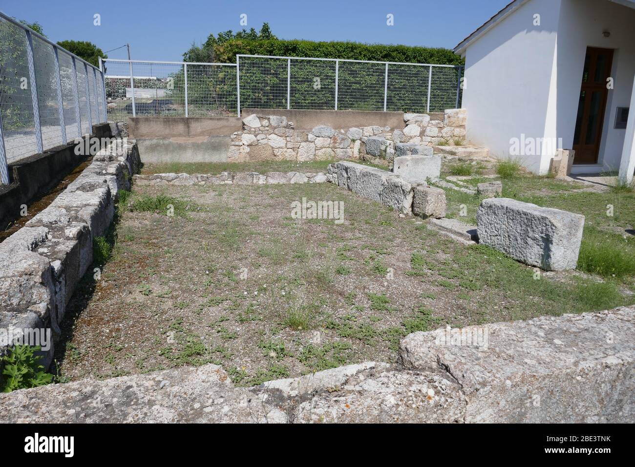 Archaeological Site of Eretria Stock Photo - Alamy