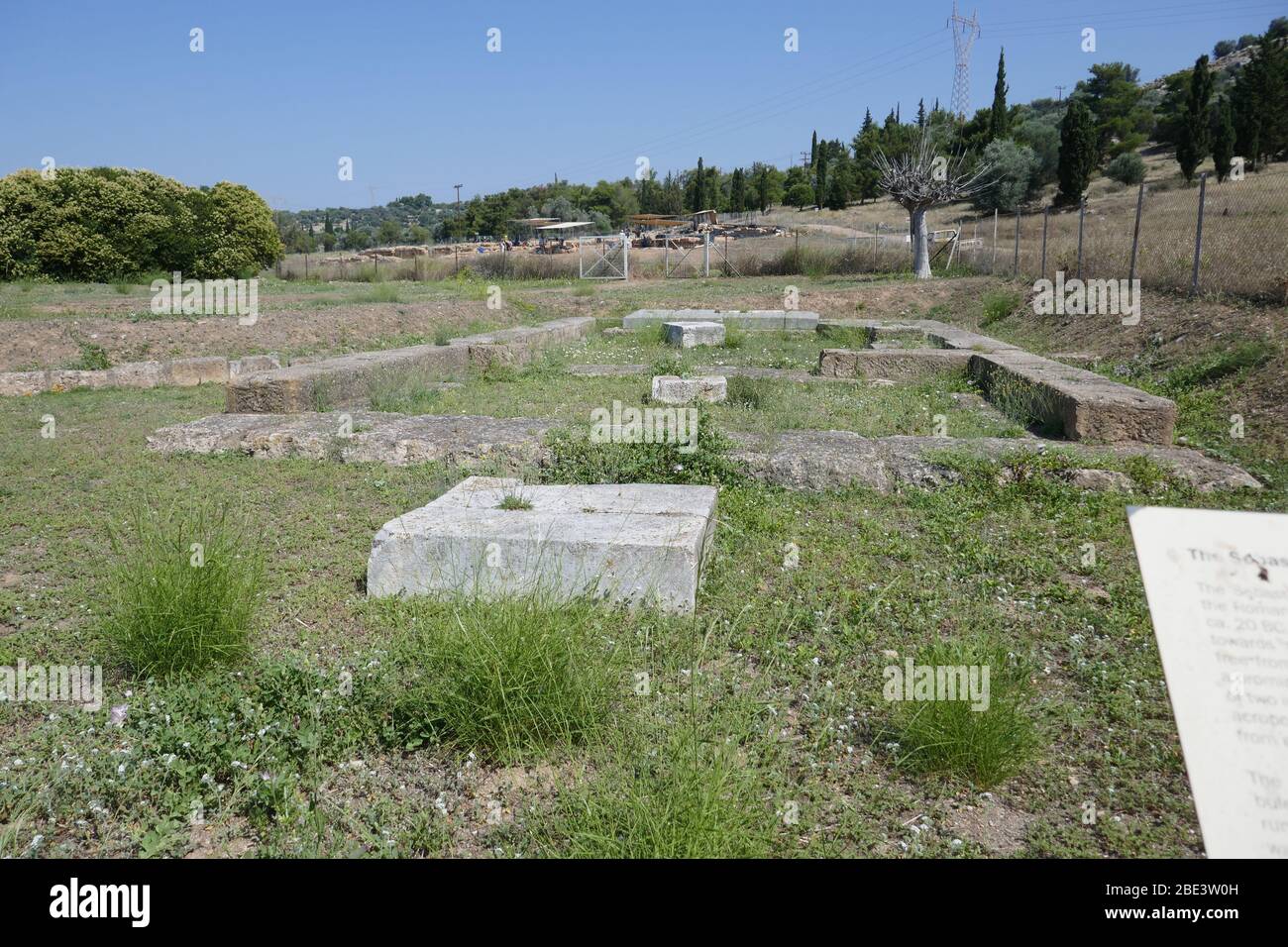 Archaeological Site of Eretria Stock Photo - Alamy