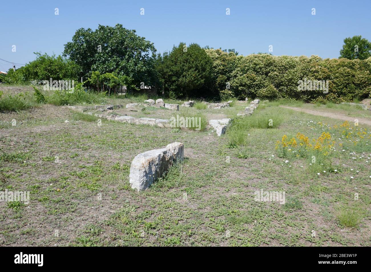 Archaeological Site of Eretria Stock Photo - Alamy