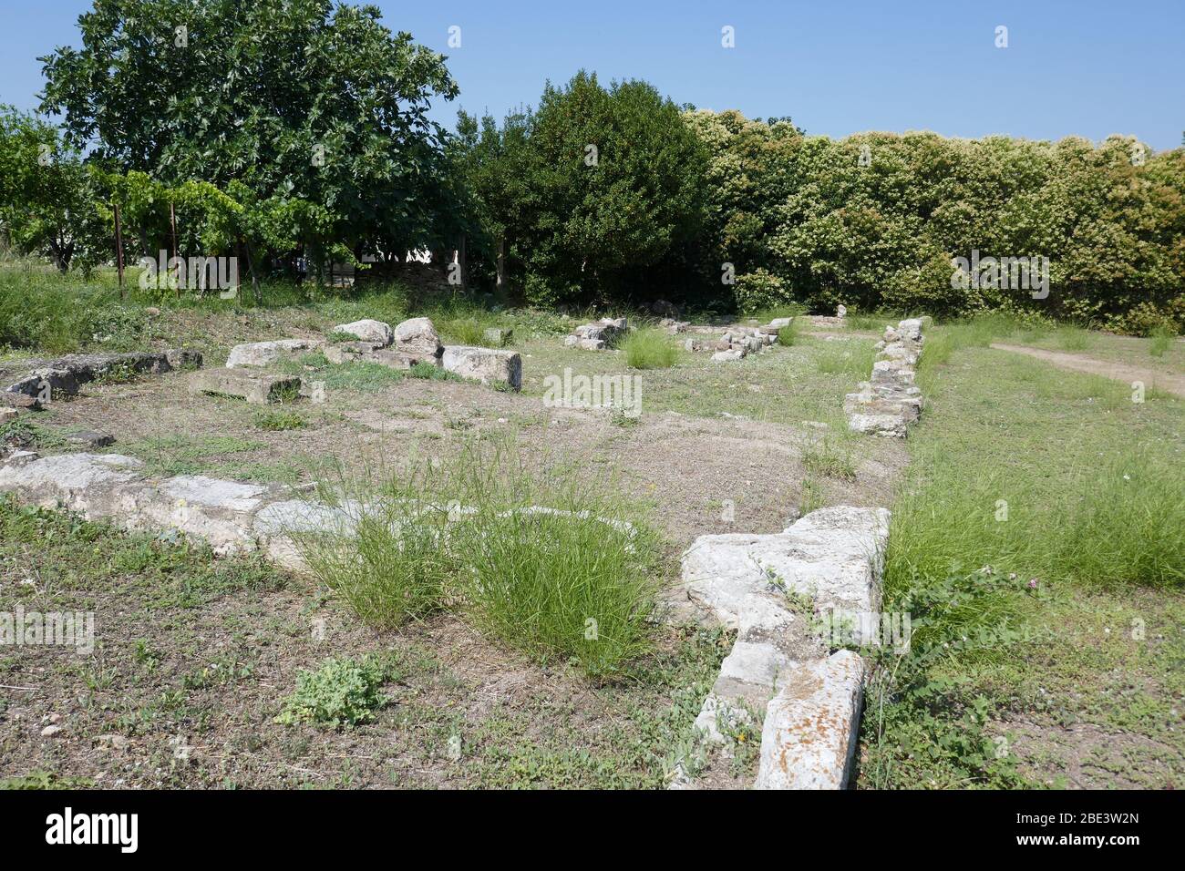 Archaeological Site of Eretria Stock Photo - Alamy