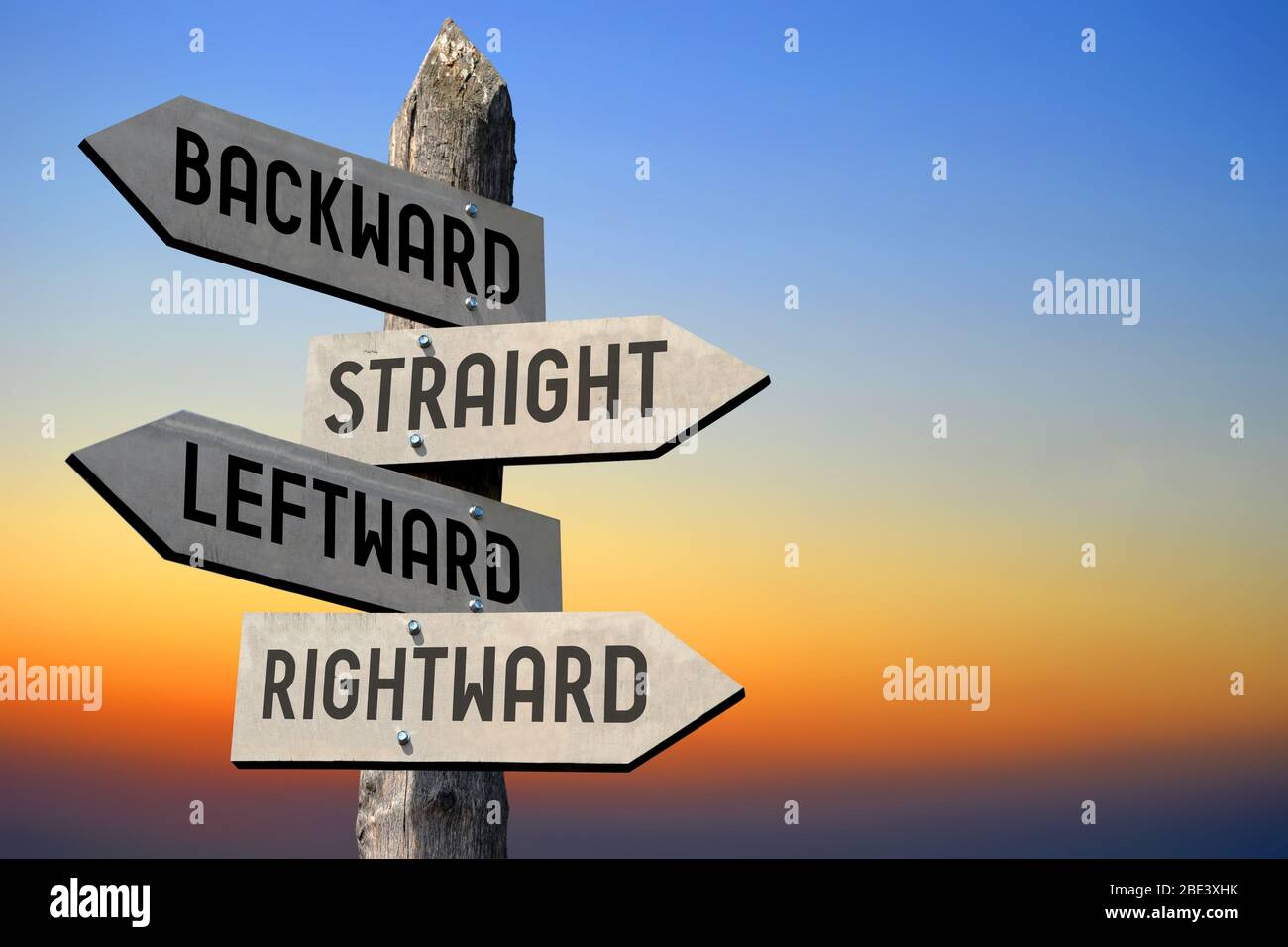 Leftward arrow hi-res stock photography and images - Alamy