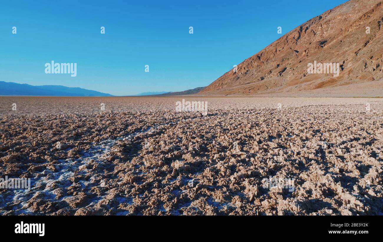 The amazing landscape of Death Valley National Park in California Stock ...