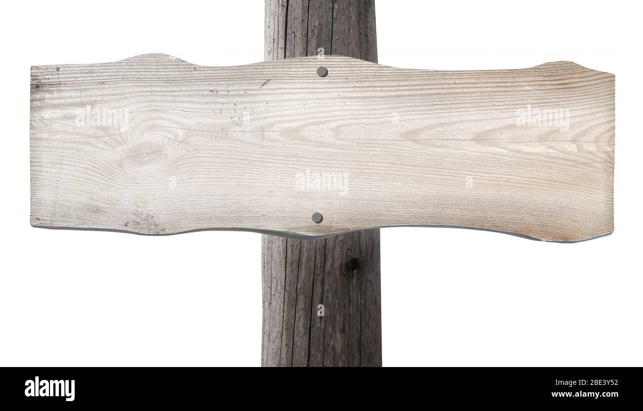 Wooden signpost concept Stock Photo - Alamy