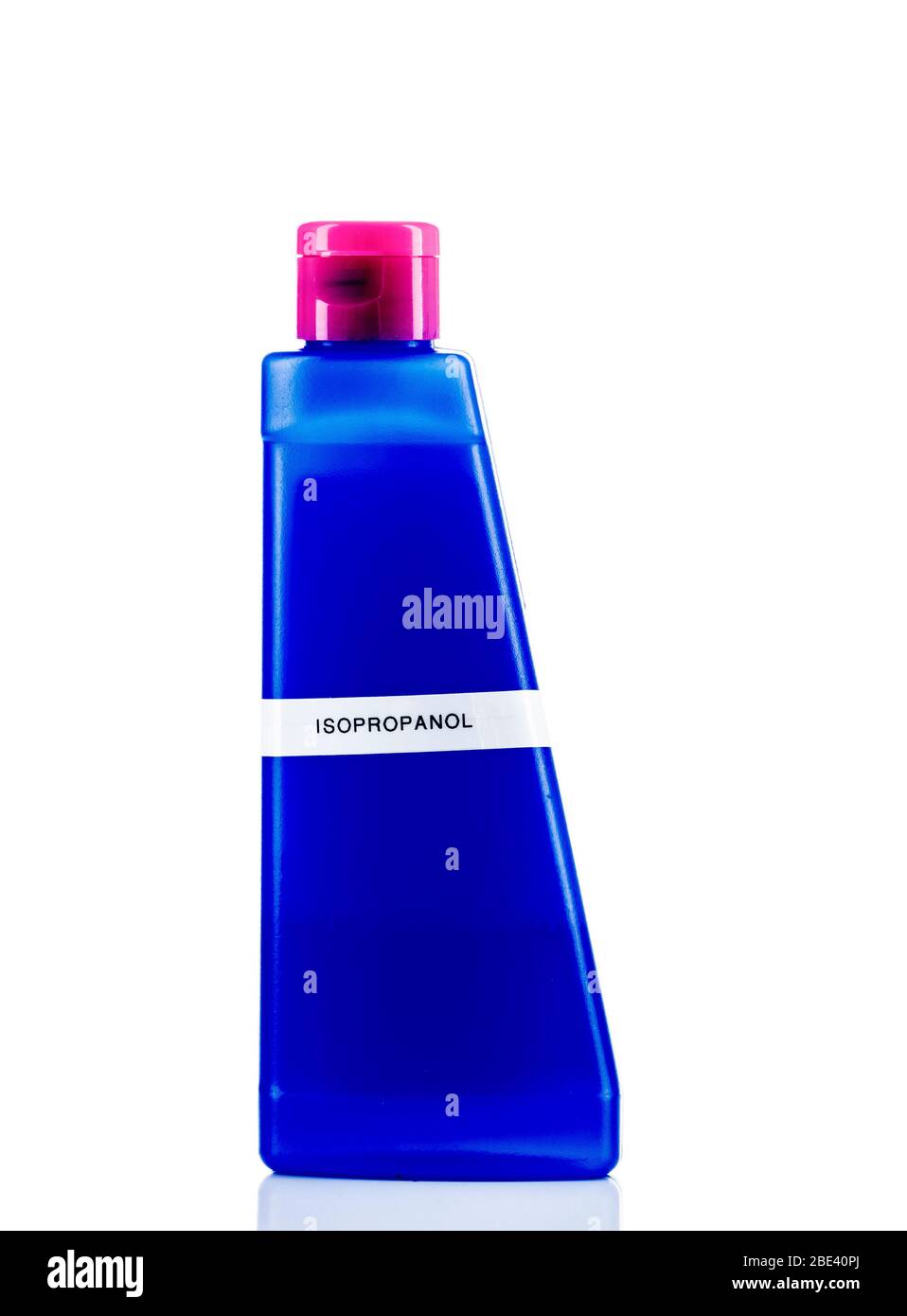 Bottle of isopropanol Stock Photo - Alamy