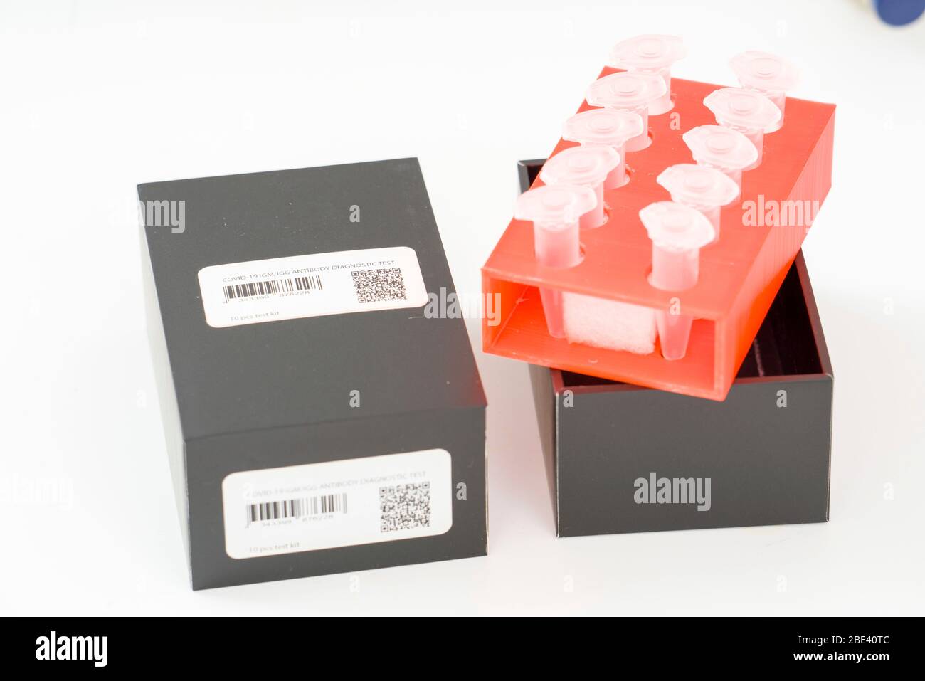 Covid-19 antibody test kit Stock Photo - Alamy