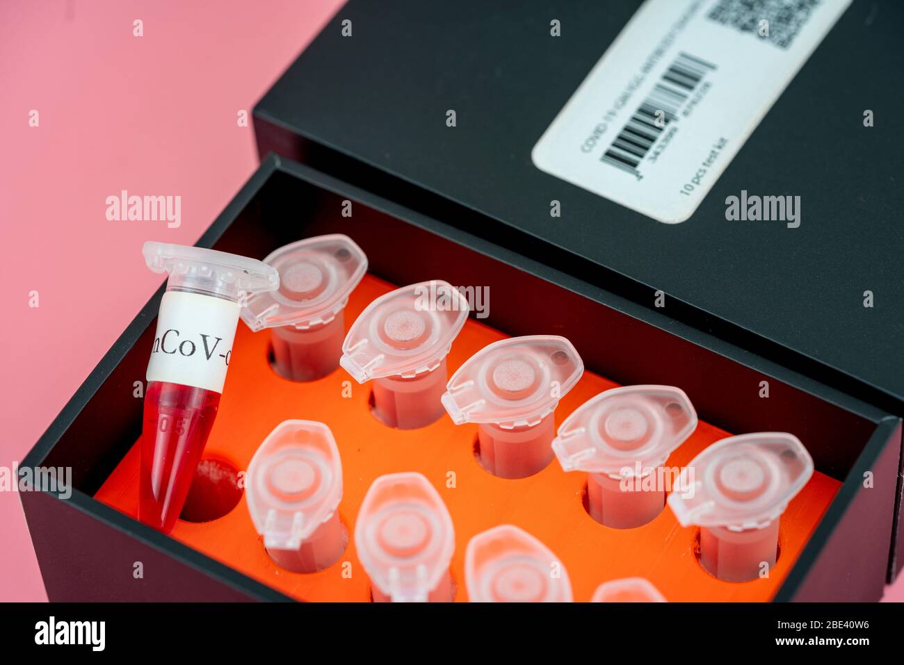 Covid-19 antibody test kit Stock Photo - Alamy