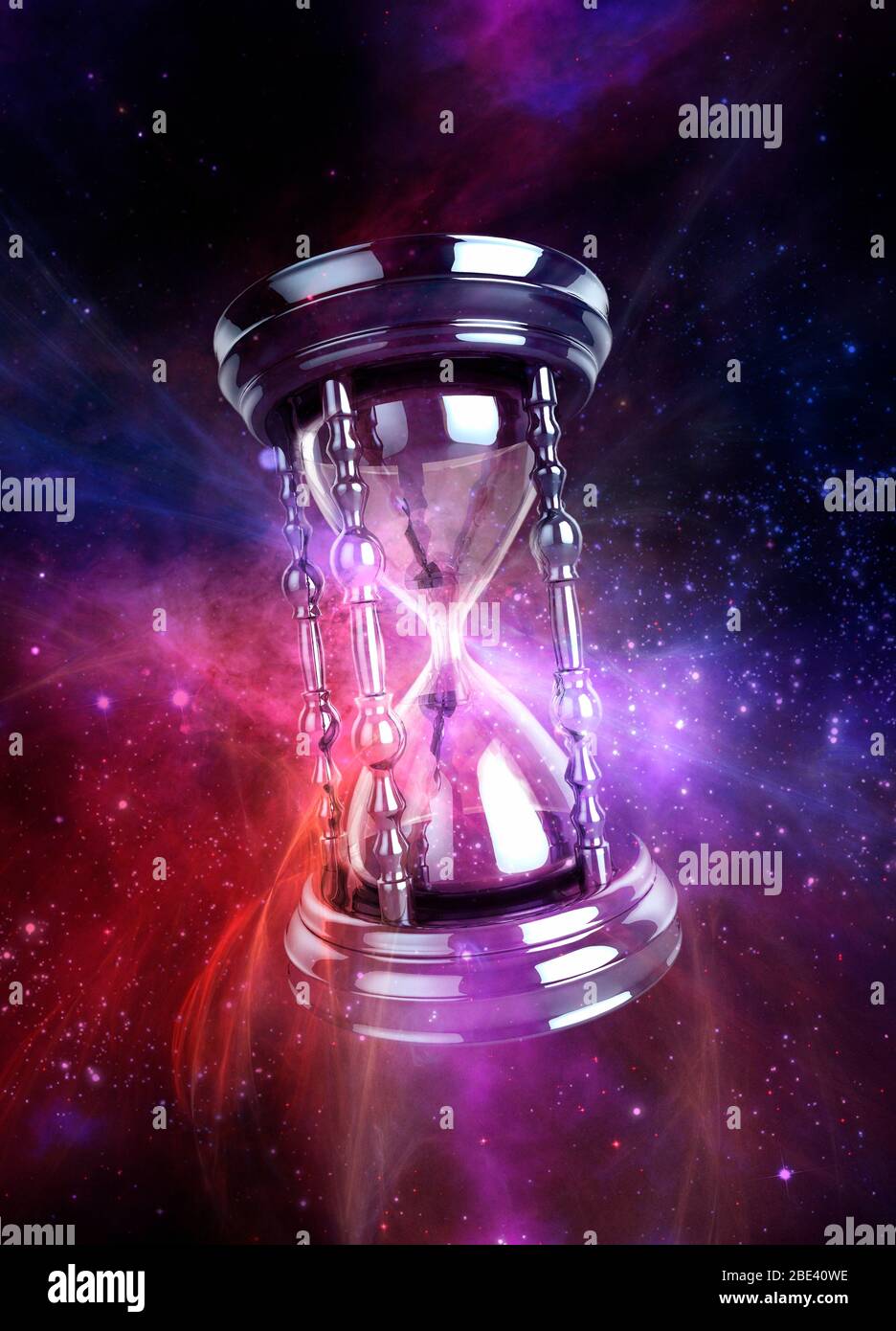 Time travel, conceptual illustration Stock Photo - Alamy