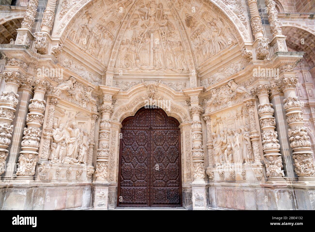 Spain, Leon, Astorga, Camino de Santiago, the way of St. James. Astorga ...