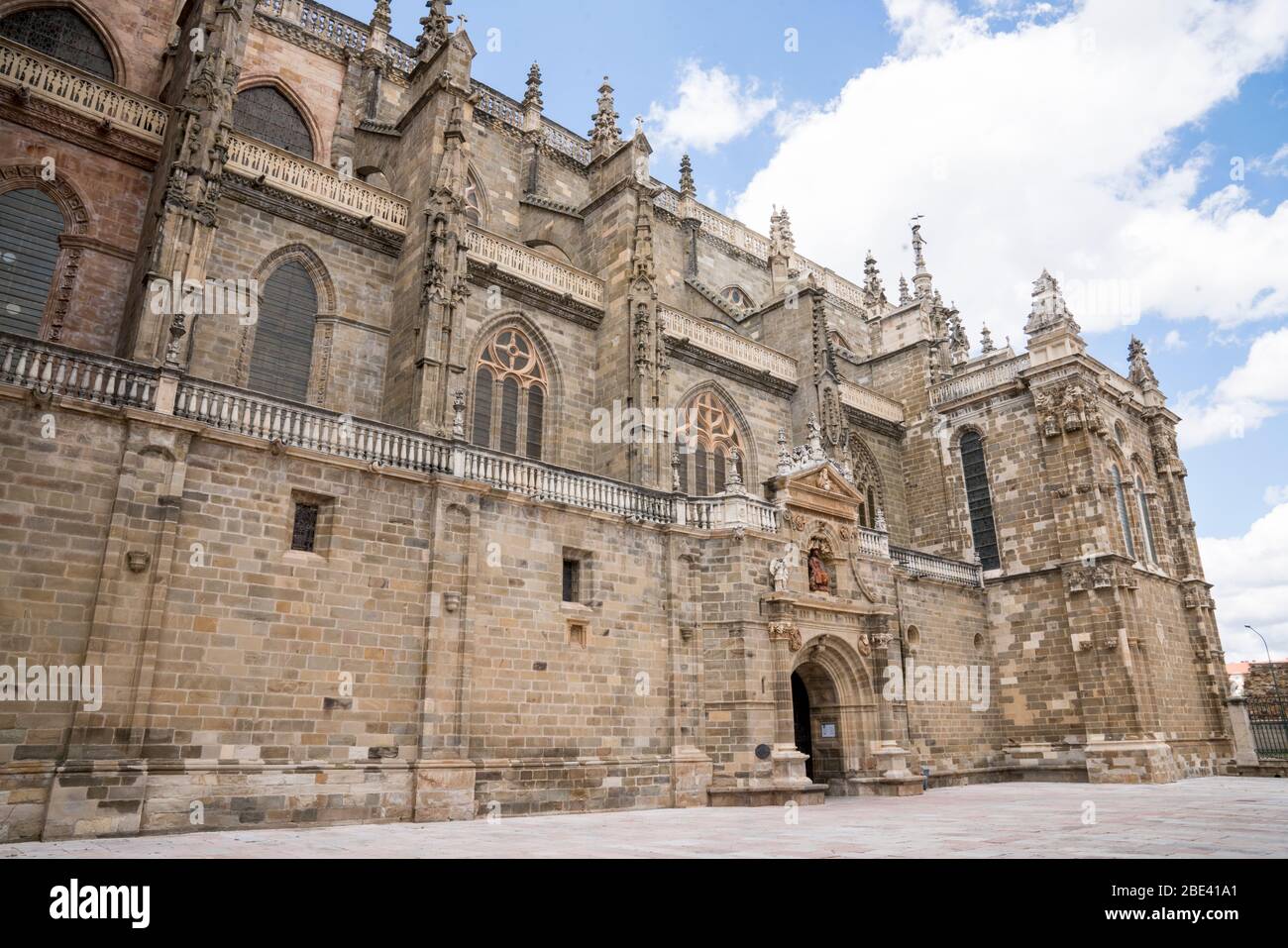 Spain, Leon, Astorga, Camino de Santiago, the way of St. James. Astorga ...