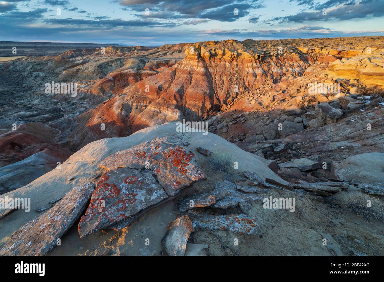 Wyoming high desert badlands hi-res stock photography and images - Alamy