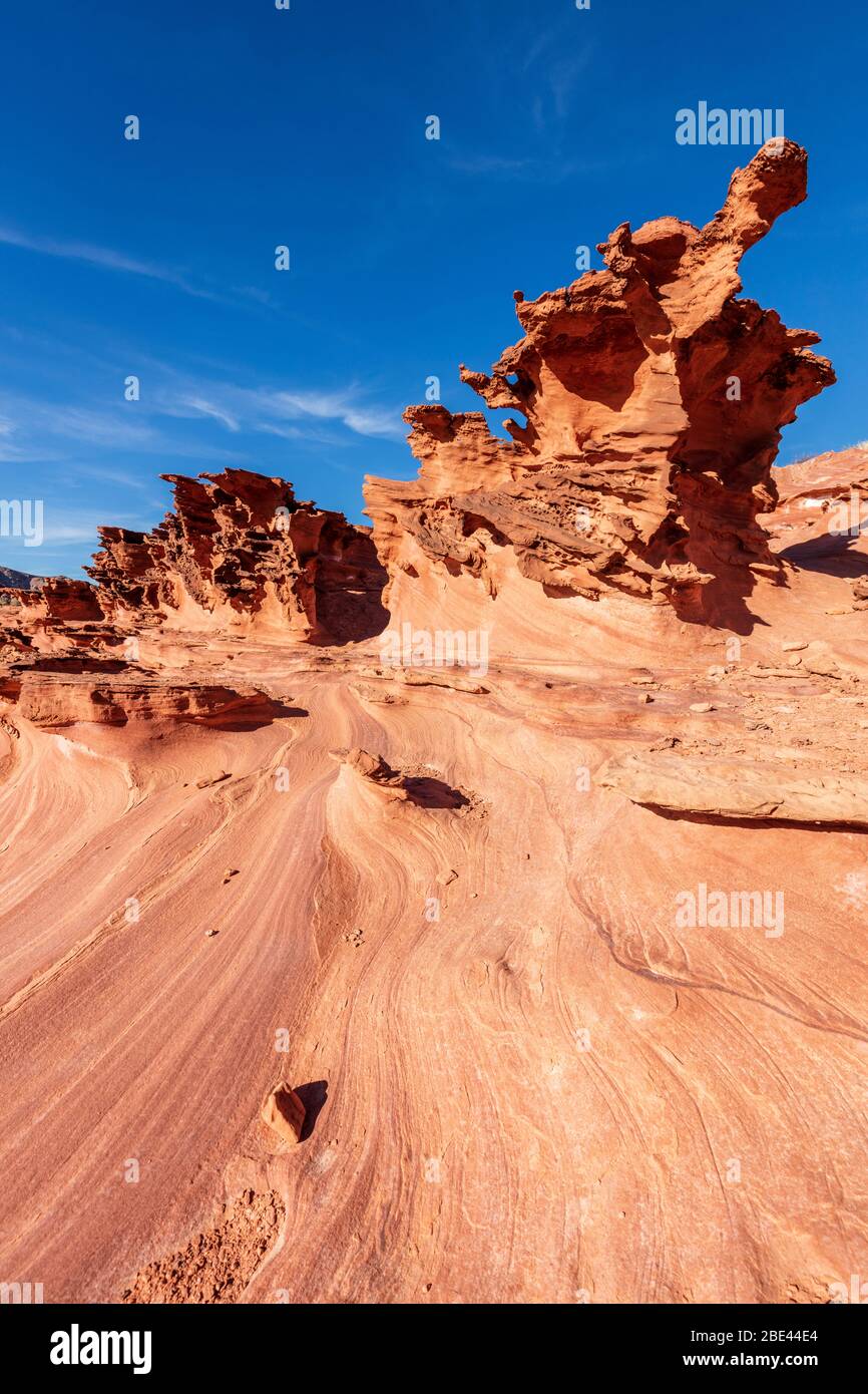 Little Finland in Gold Butte National Monument, Nevada Stock Photo - Alamy