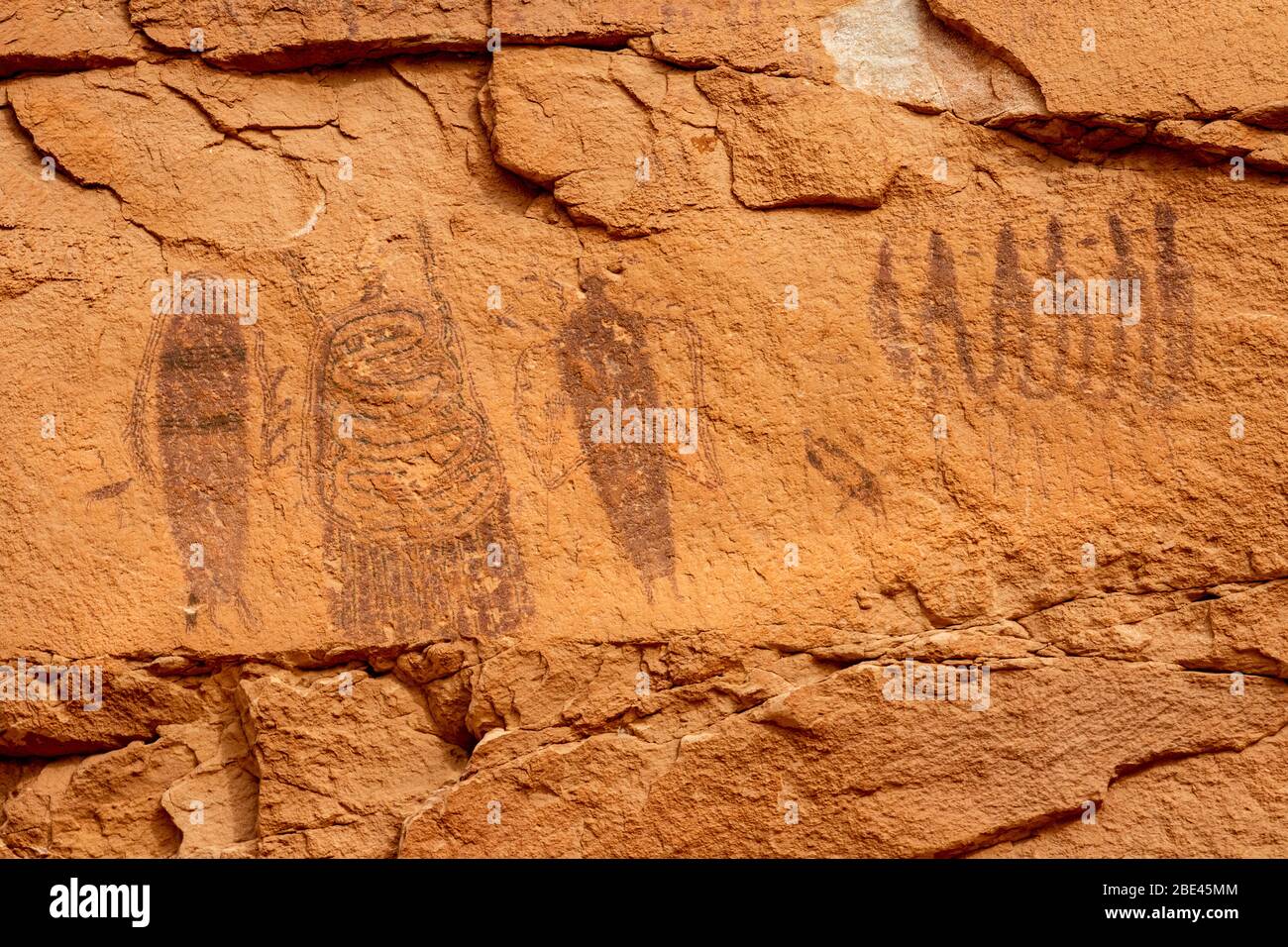 Southwest pictographs hi-res stock photography and images - Alamy