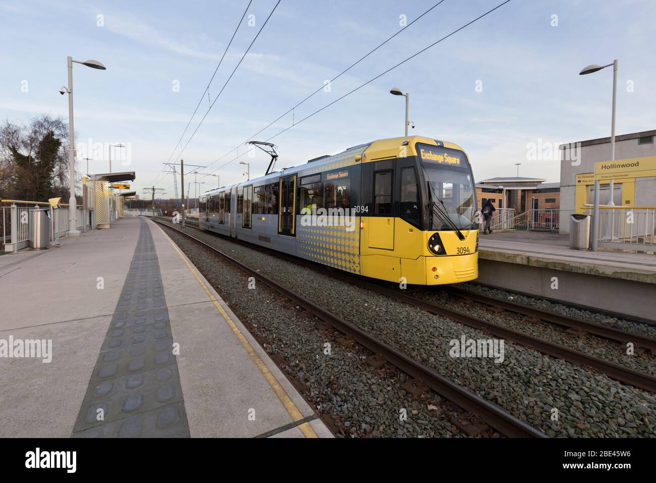 Manchester Metrolink Bombardier Flexity M5000 tram 3094 at Holinwood ...