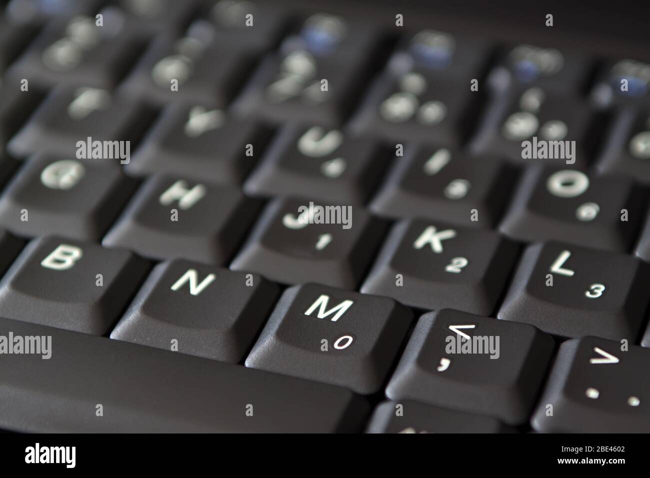 closeup of laptop keyboard Stock Photo - Alamy