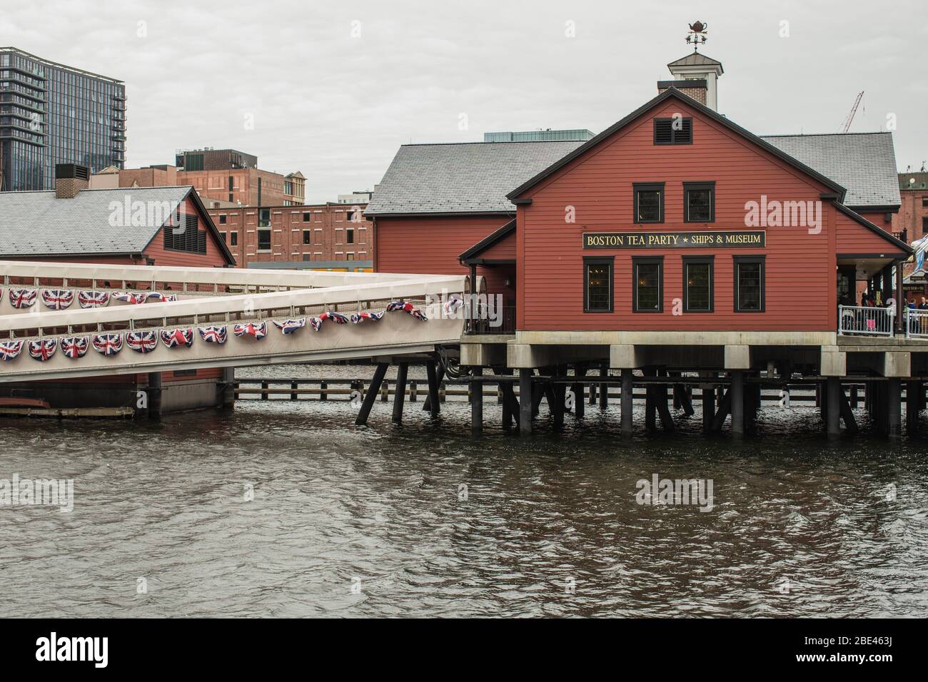 Right on Boston Harbor where the history happened. British tea was ...
