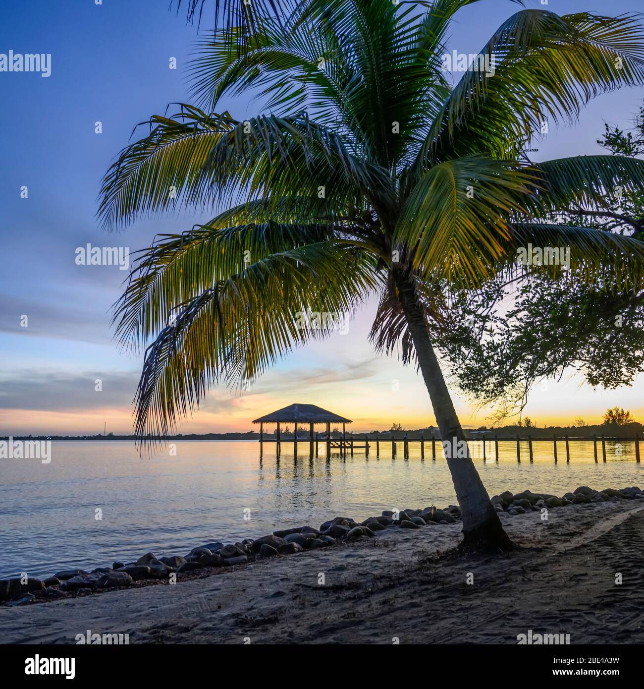 Naia Resort and Spa, Placencia Peninsula; Belize Stock Photo - Alamy