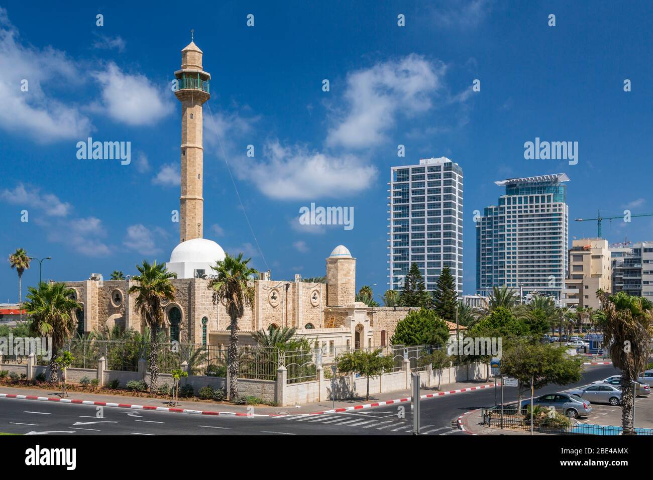 The Hassan Bek Mosque in Tel Aviv, Israel, Middle East Stock Photo - Alamy