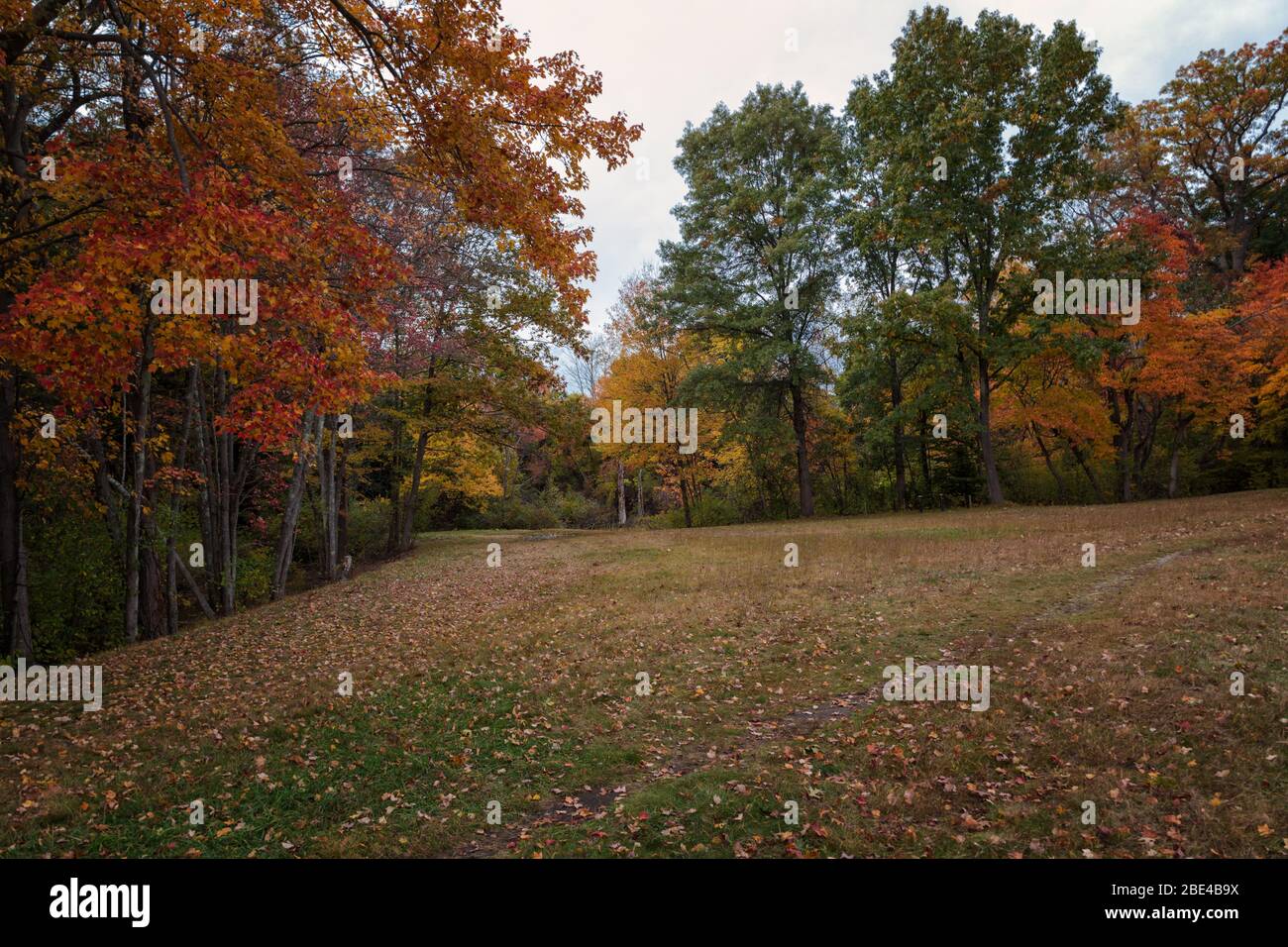 Autumn Landscapes in Massachusetts Stock Photo - Alamy