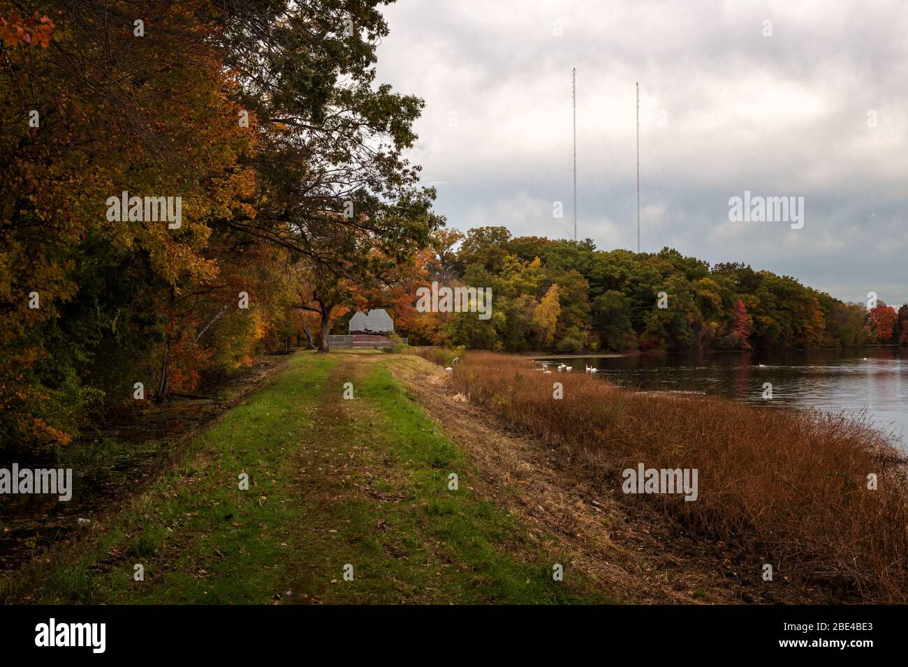 Autumn Landscapes in Massachusetts Stock Photo - Alamy