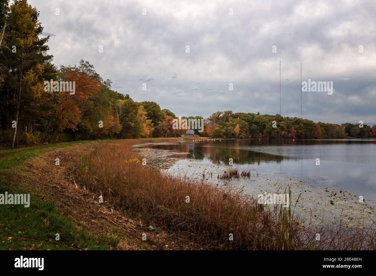 Autumn Landscapes in Massachusetts Stock Photo - Alamy