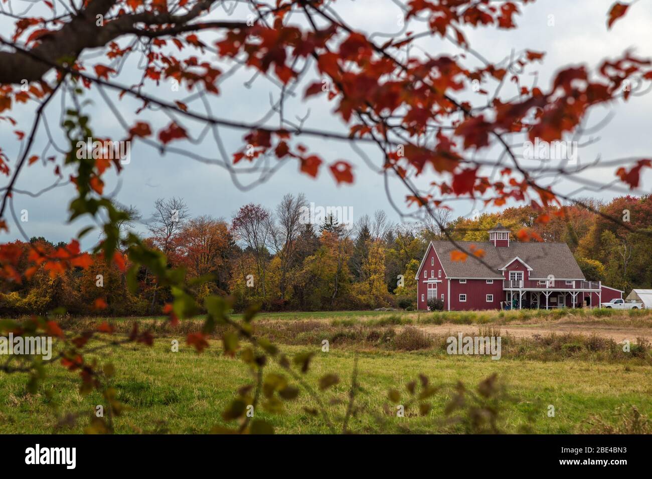 Autumn Landscapes in Massachusetts Stock Photo - Alamy