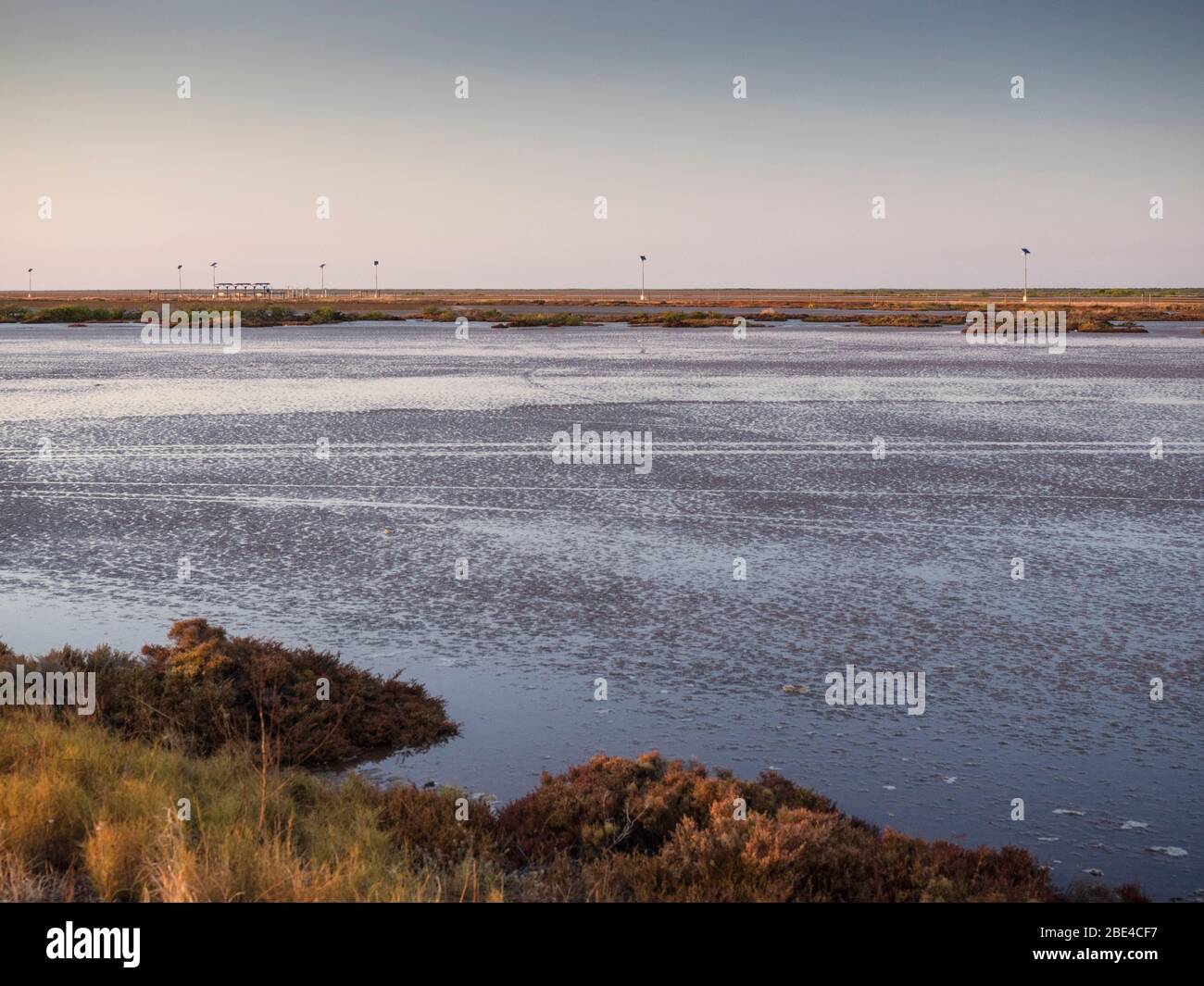 The town to pier cycle path across mudflats, Derby, Kimberley, Western ...