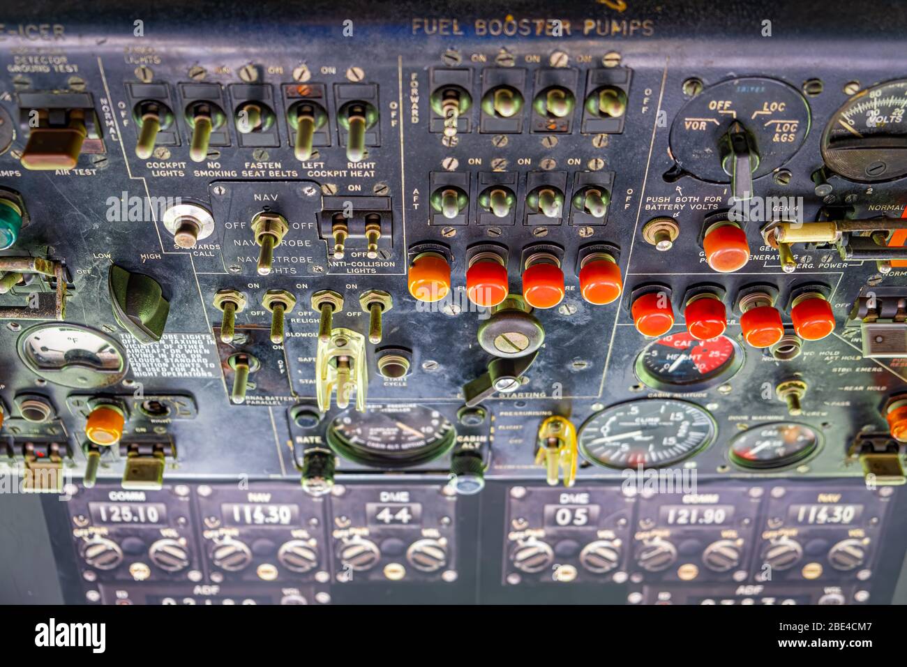 Cockpit panels hi-res stock photography and images - Alamy