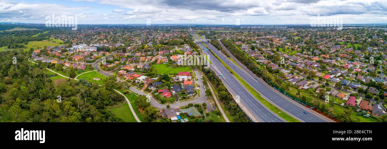 Map australia highway hi-res stock photography and images - Alamy