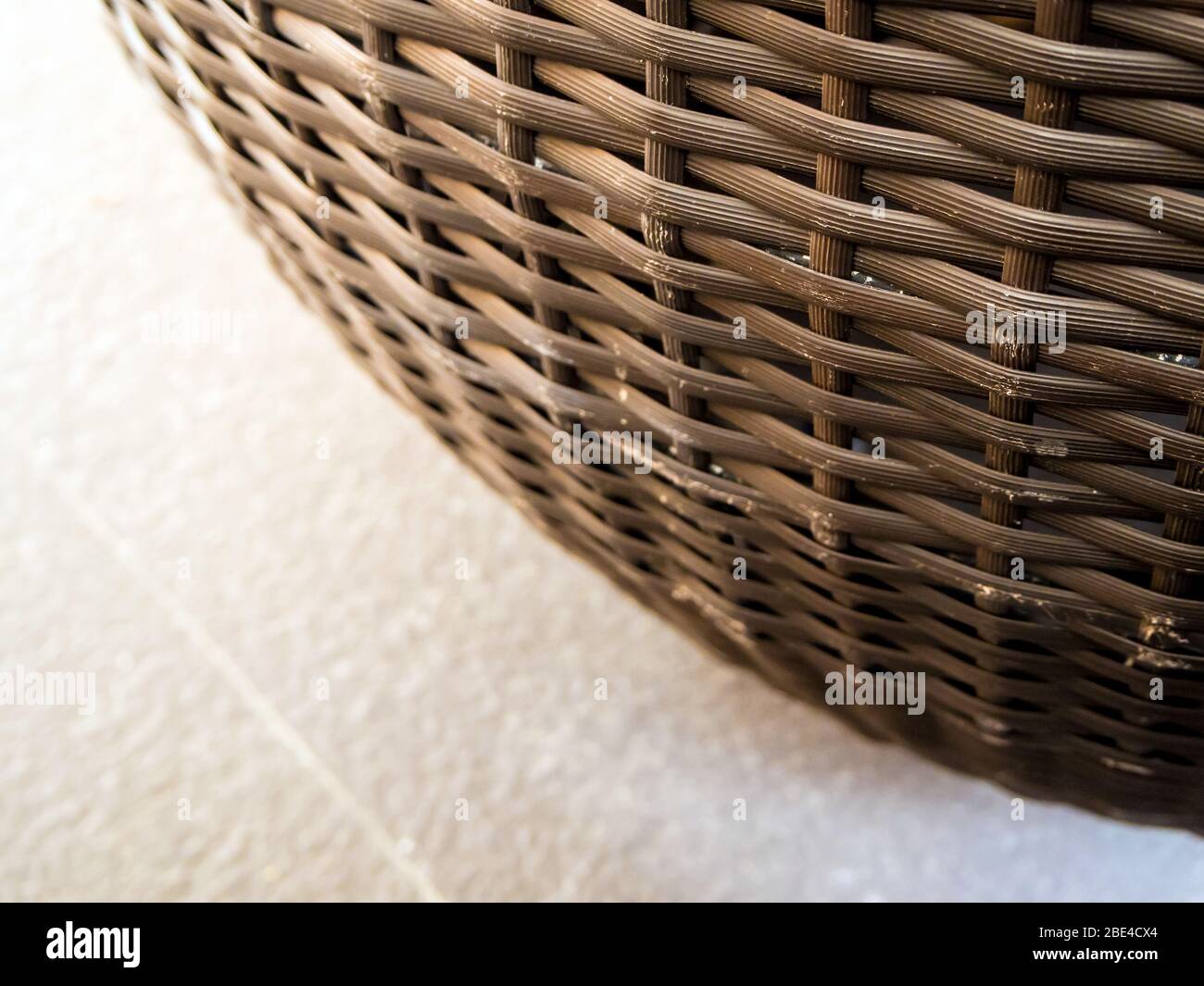Close up Detail of Furniture Plastic weave texture Stock Photo - Alamy
