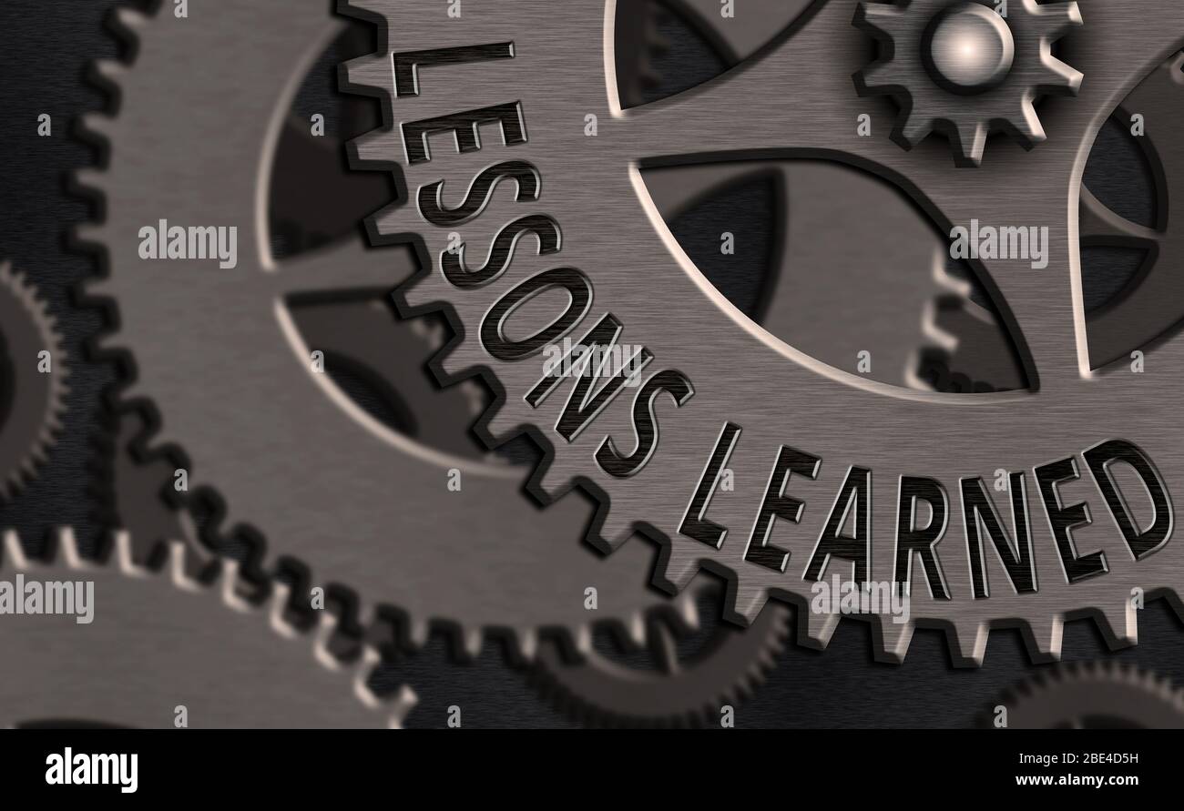 Conceptual hand writing showing Lessons Learned. Concept meaning the ...