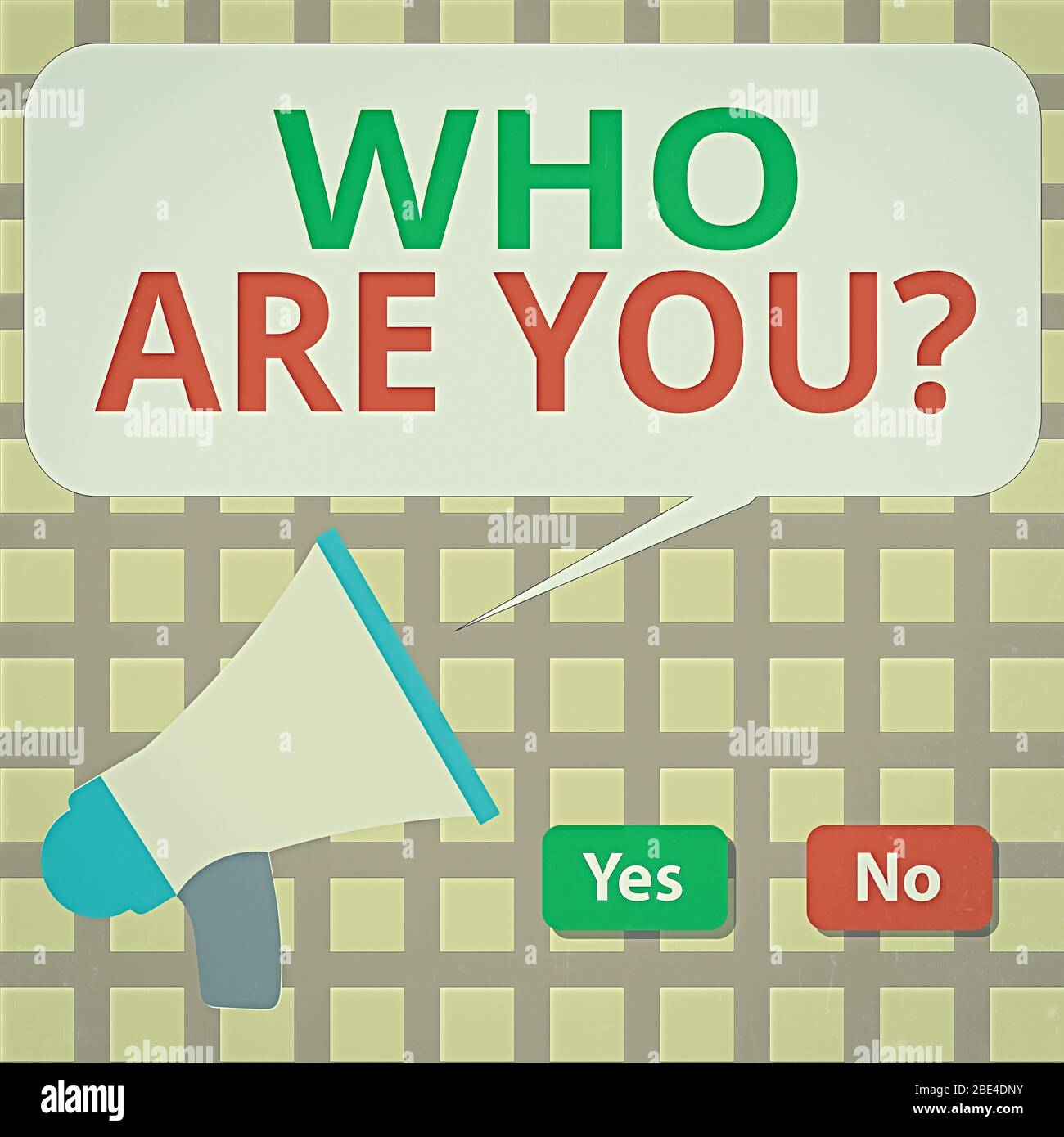 Writing note showing Who Are You Question. Business concept for asking ...