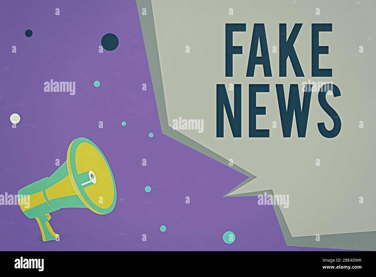 Text sign showing Fake News. Business photo showcasing Giving ...