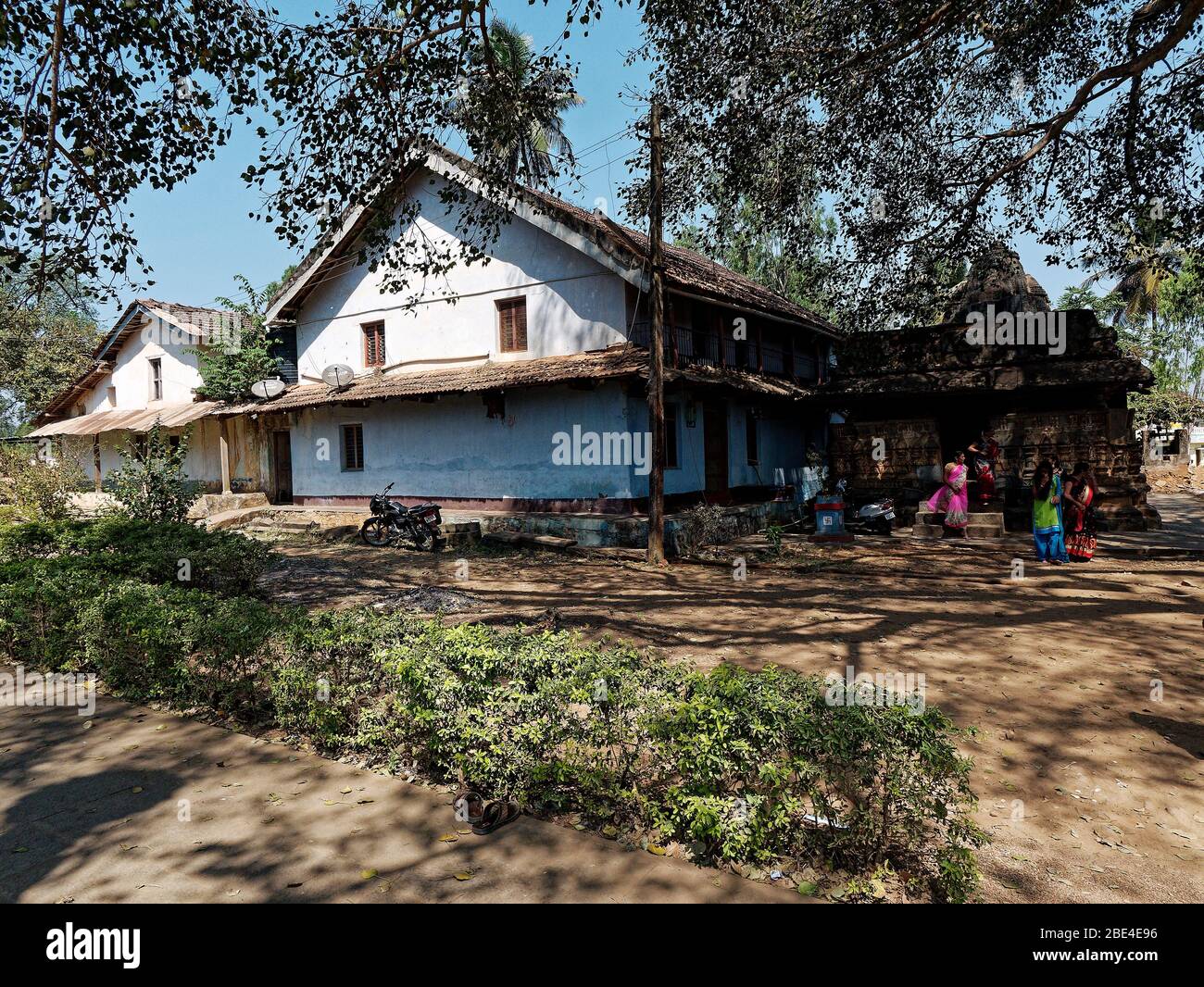 Traditional house of Karnataka Stock Photo - Alamy
