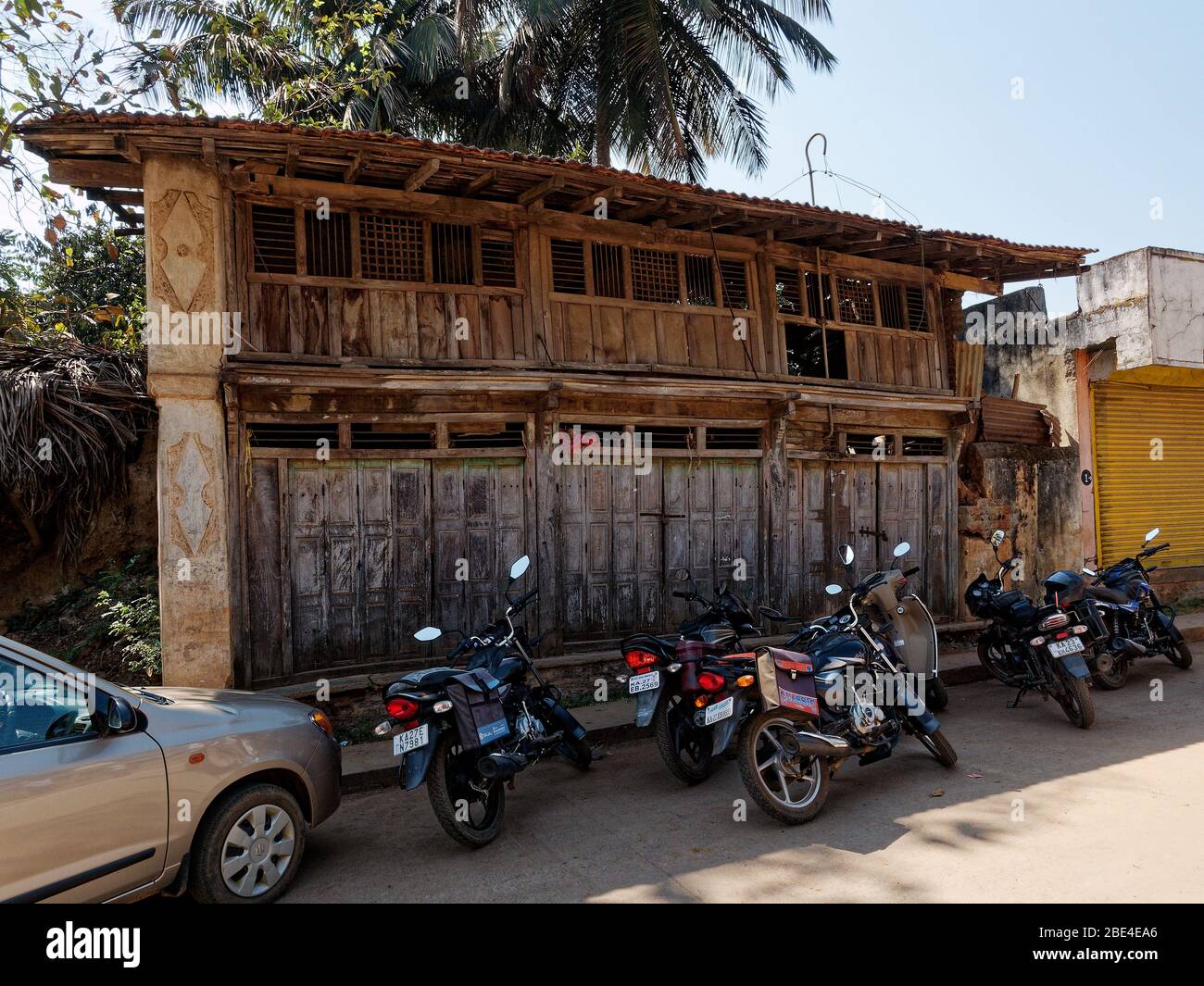 Traditional house of Karnataka Stock Photo - Alamy