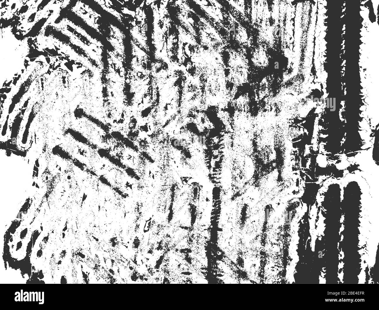 Distress old rusted peeled, scrathed metal vector texture with cracked ...