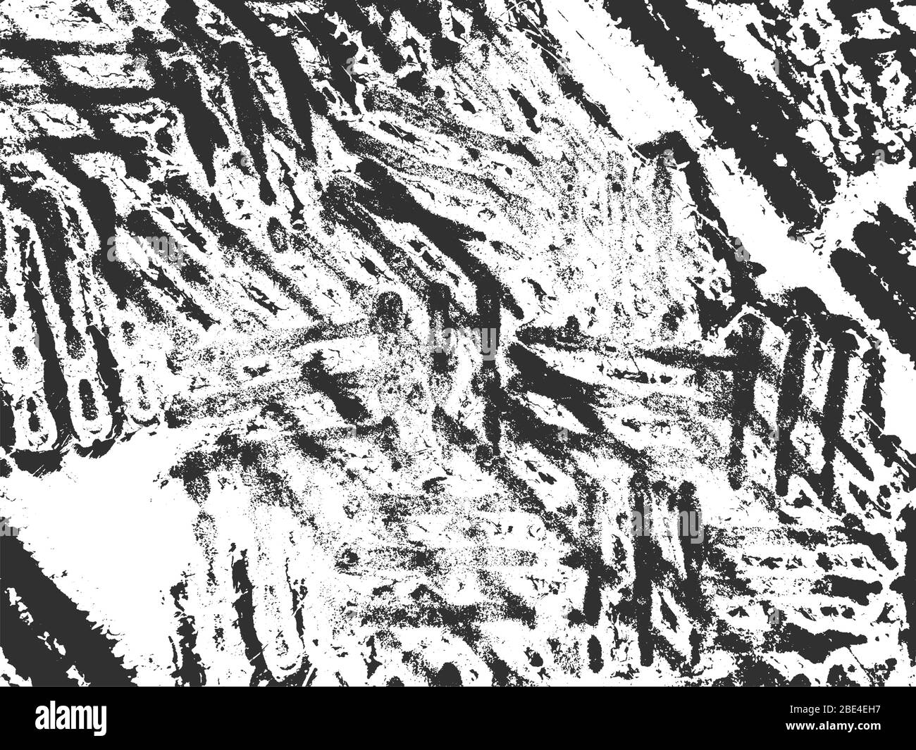 Distress old rusted peeled, scrathed metal vector texture with cracked ...