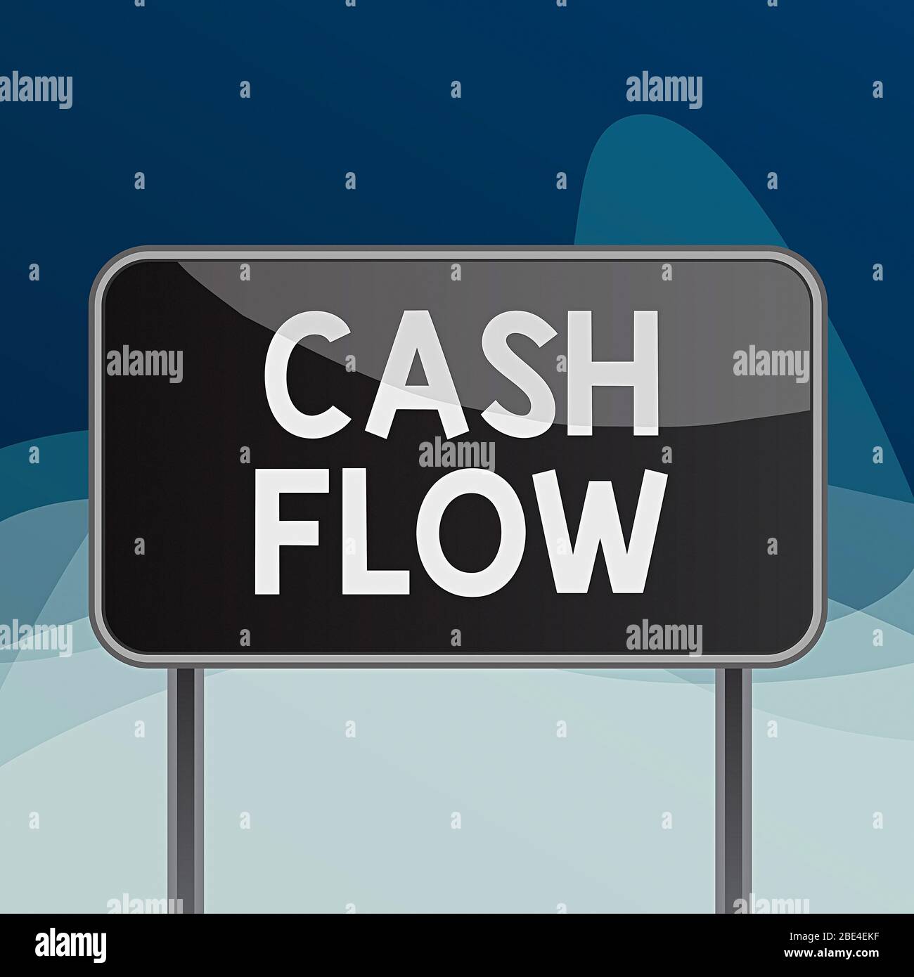 Writing note showing Cash Flow. Business concept for Movement of the ...