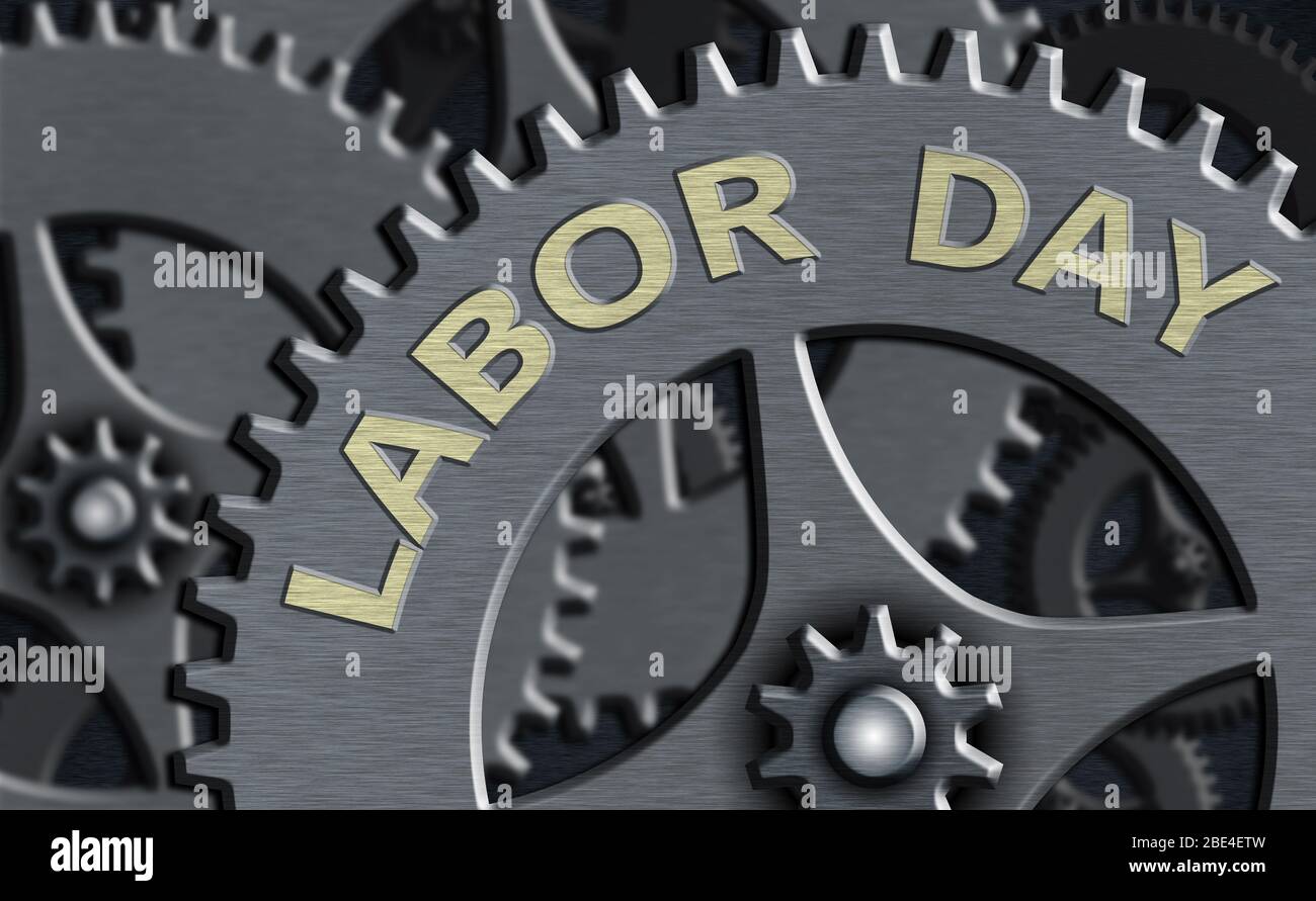 Text sign showing Labor Day. Business photo text an annual holiday to ...