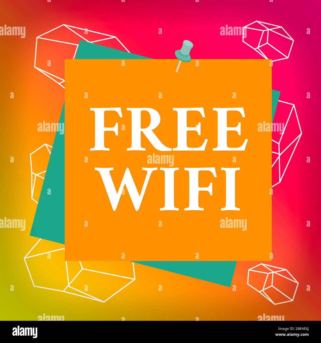 Word writing text Free Wifi. Business photo showcasing let you connect ...