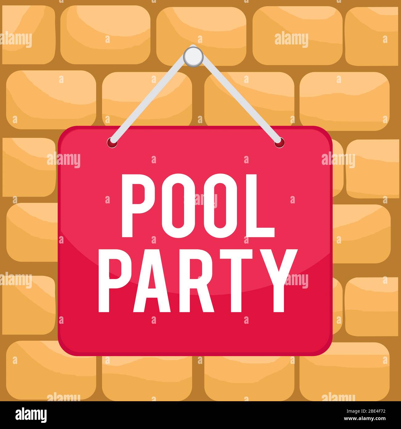 Handwriting text Pool Party. Conceptual photo celebration that includes ...