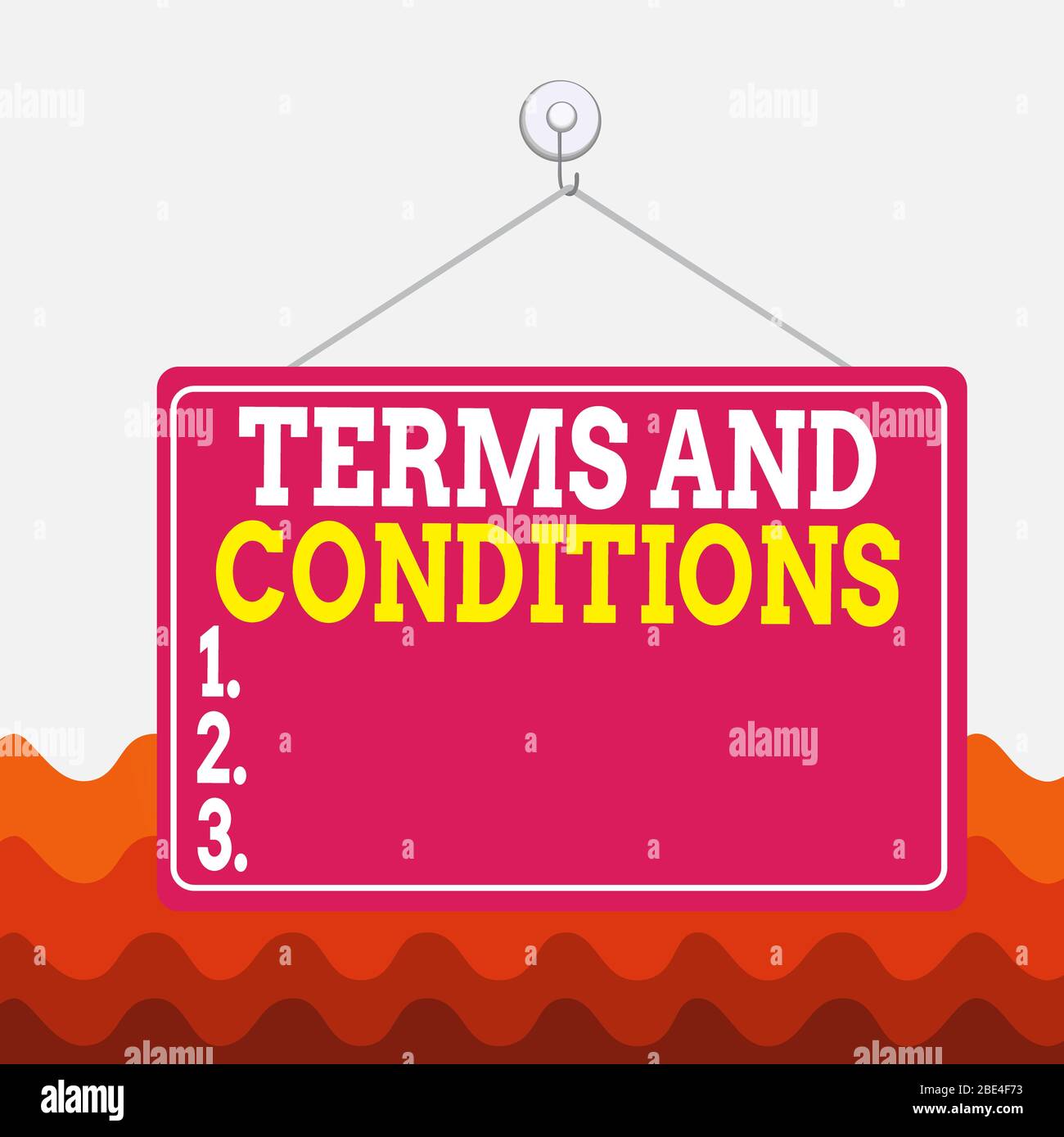 Conceptual hand writing showing Terms And Conditions. Concept meaning ...