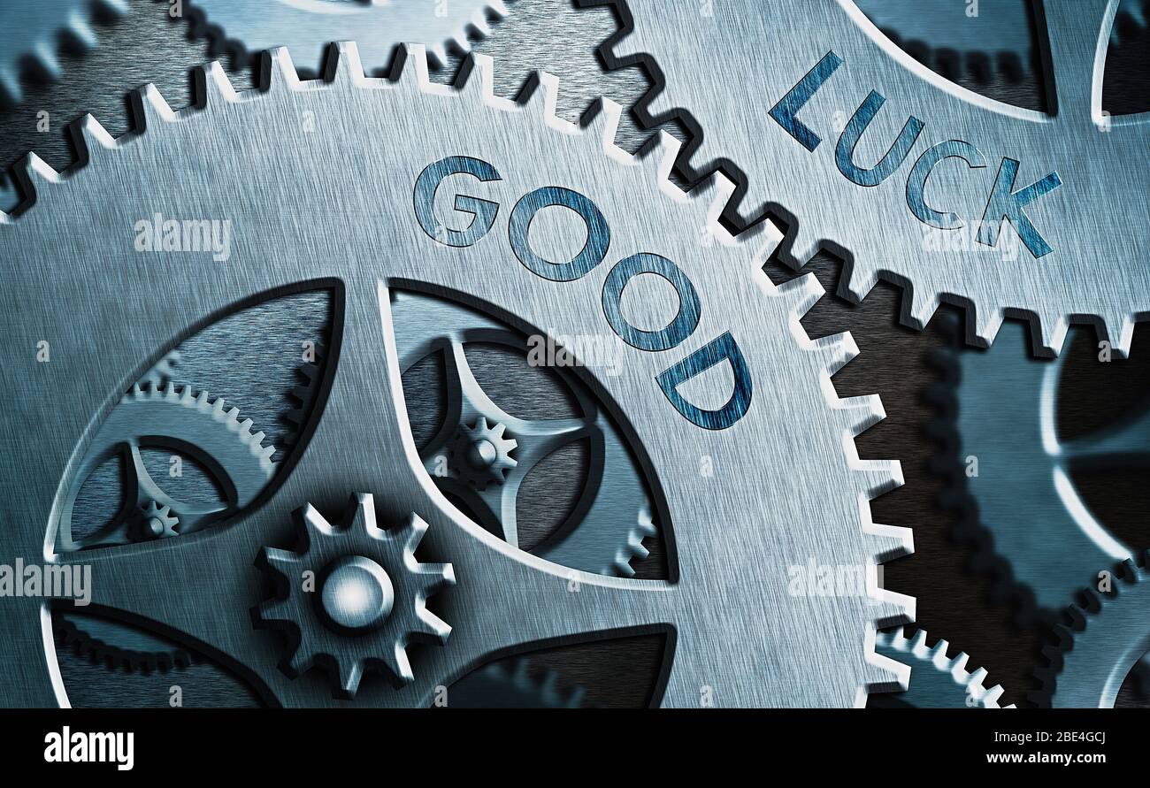 Handwriting text writing Good Luck. Conceptual photo wish a positive ...