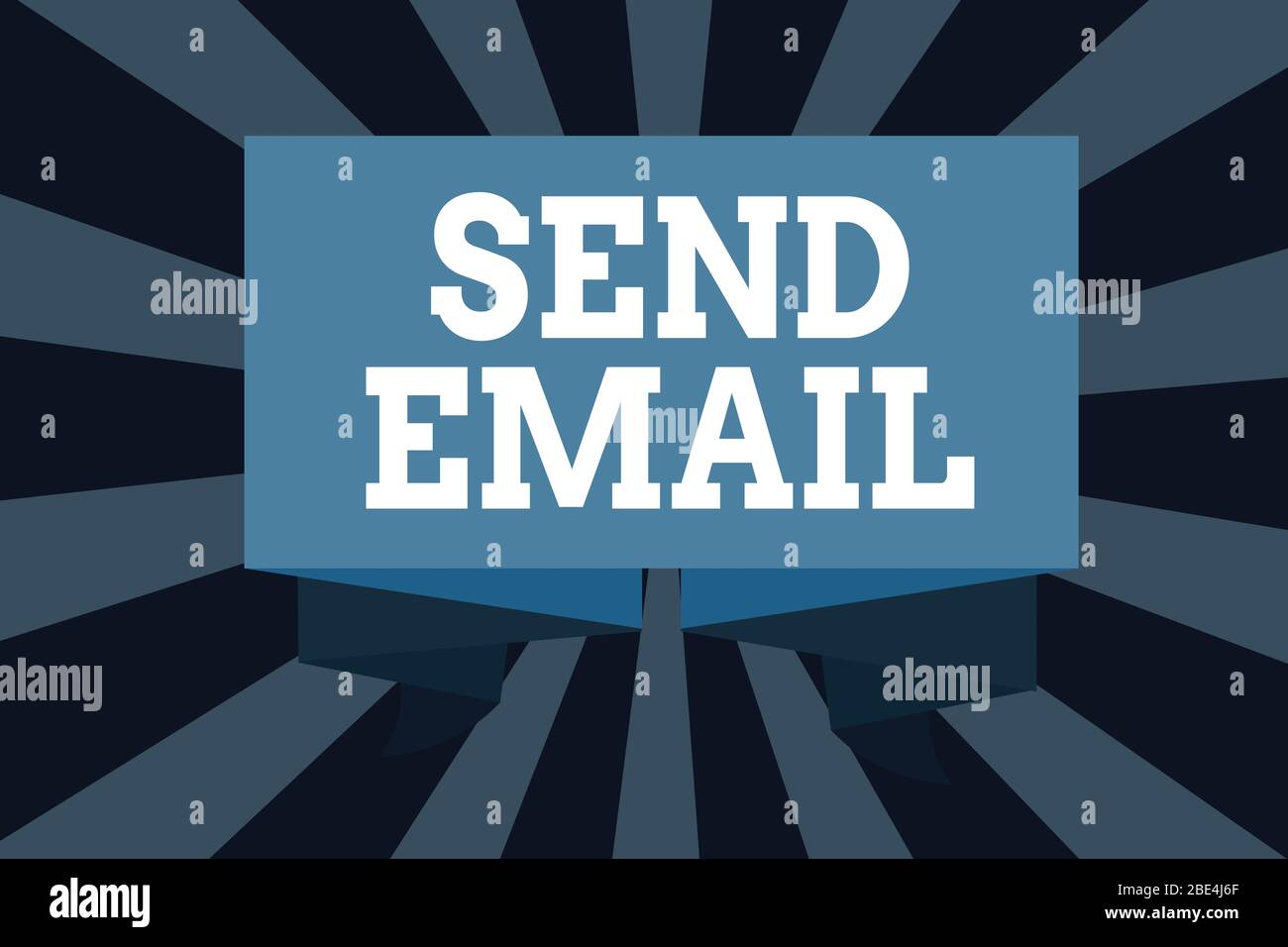 Text sign showing Send Email. Business photo showcasing the system for using computers to send ...