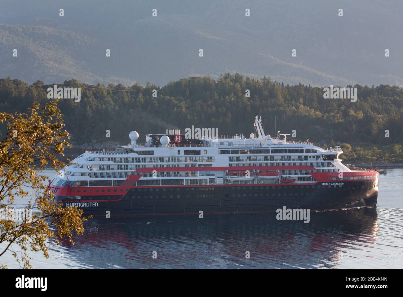 Hurtigruten roald amundsen hi-res stock photography and images - Alamy