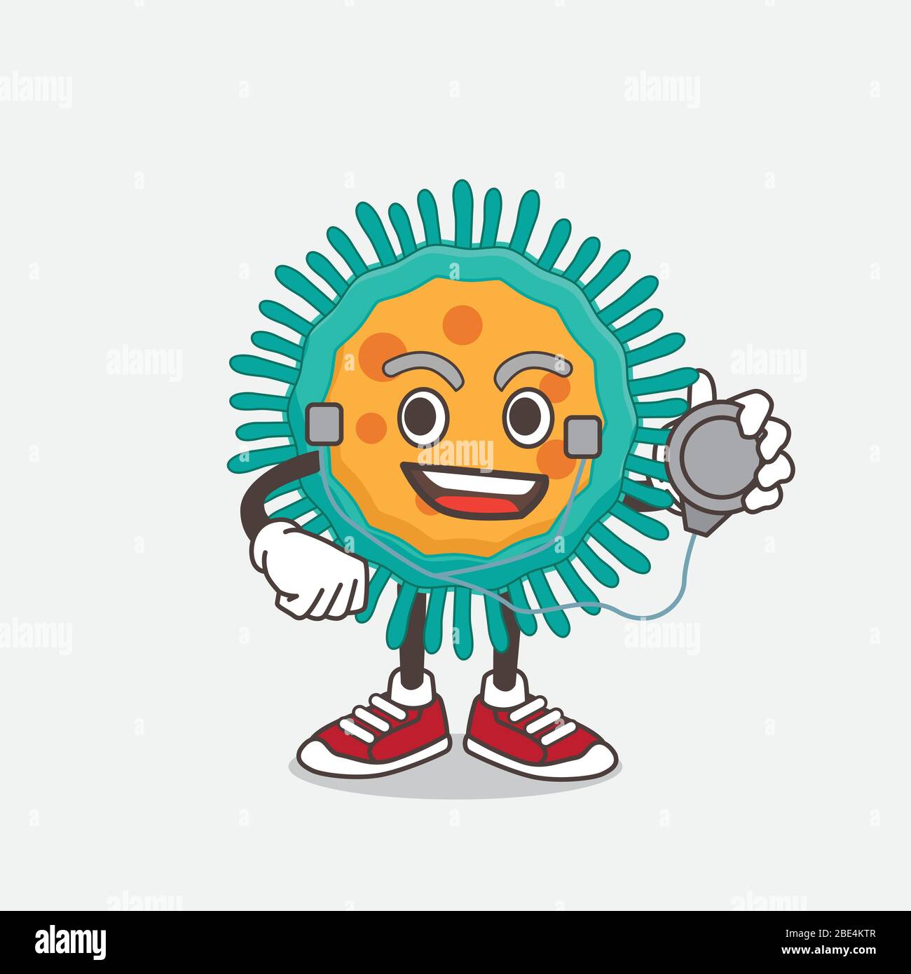 Corona Virus Vector Mascot Illustration Stock Vector Image & Art - Alamy