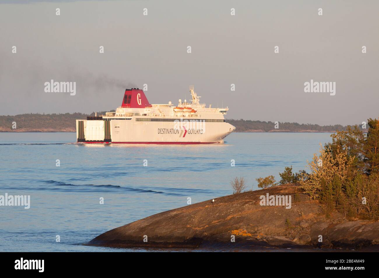 Destination Gotland's ro/pax ferry VISBY Stock Photo - Alamy