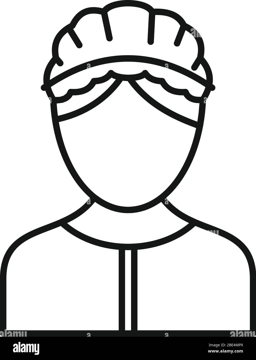 Care nurse icon. Outline care nurse vector icon for web design isolated ...