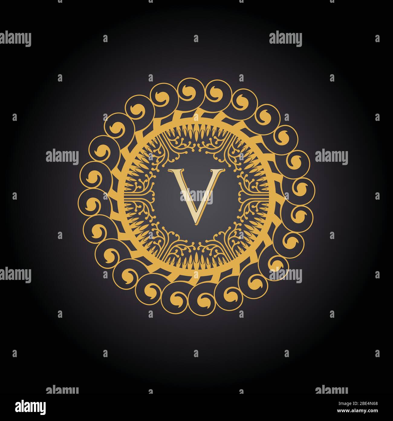 Initial Letter v, Luxury Logo for boutique, cosmetic, or jewelery logo ...