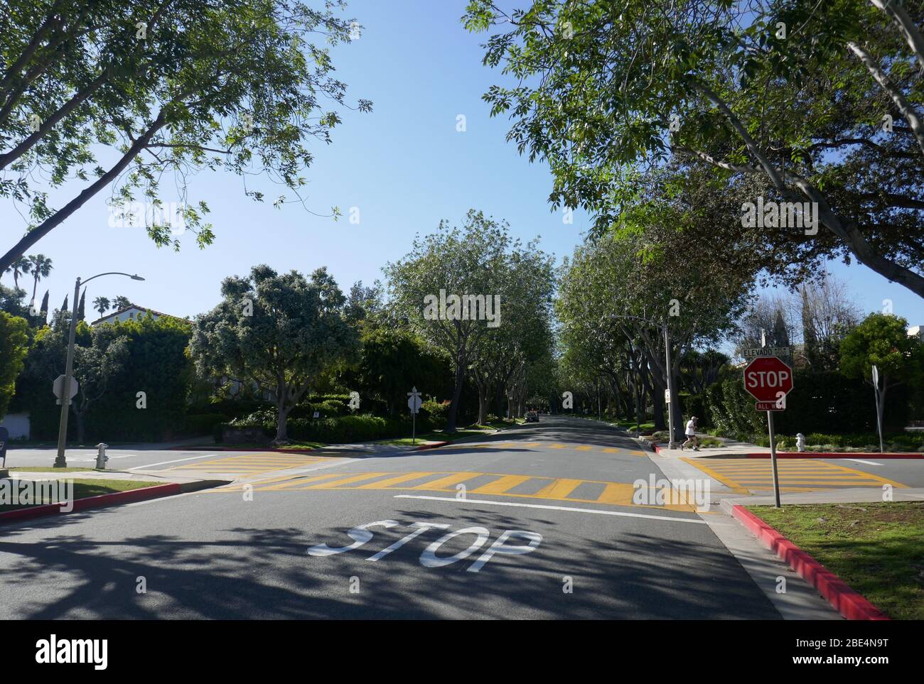 Beverly Hills, California, USA 11th April 2020 A general view of ...