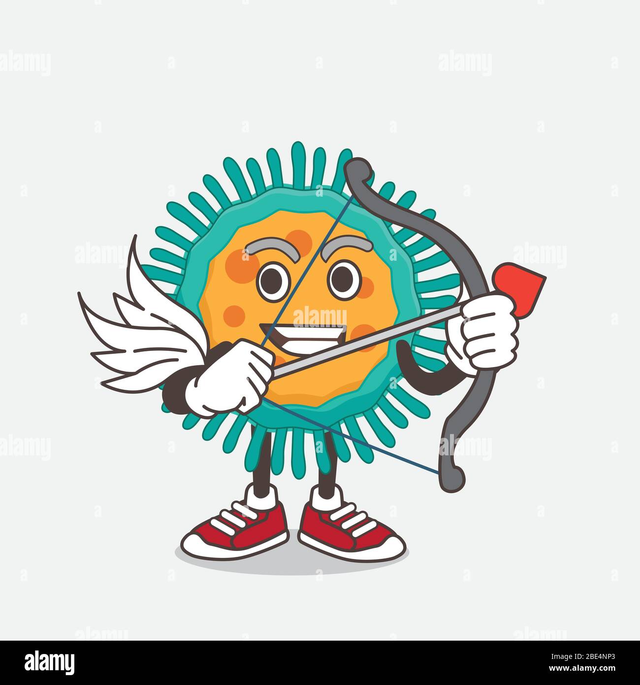 Corona Virus Vector Mascot Illustration Stock Vector Image & Art - Alamy